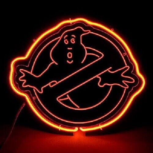 Queen Sense 14" Ghostbusters Ghost Busters 3D Carved Neon Sign Acrylic ...