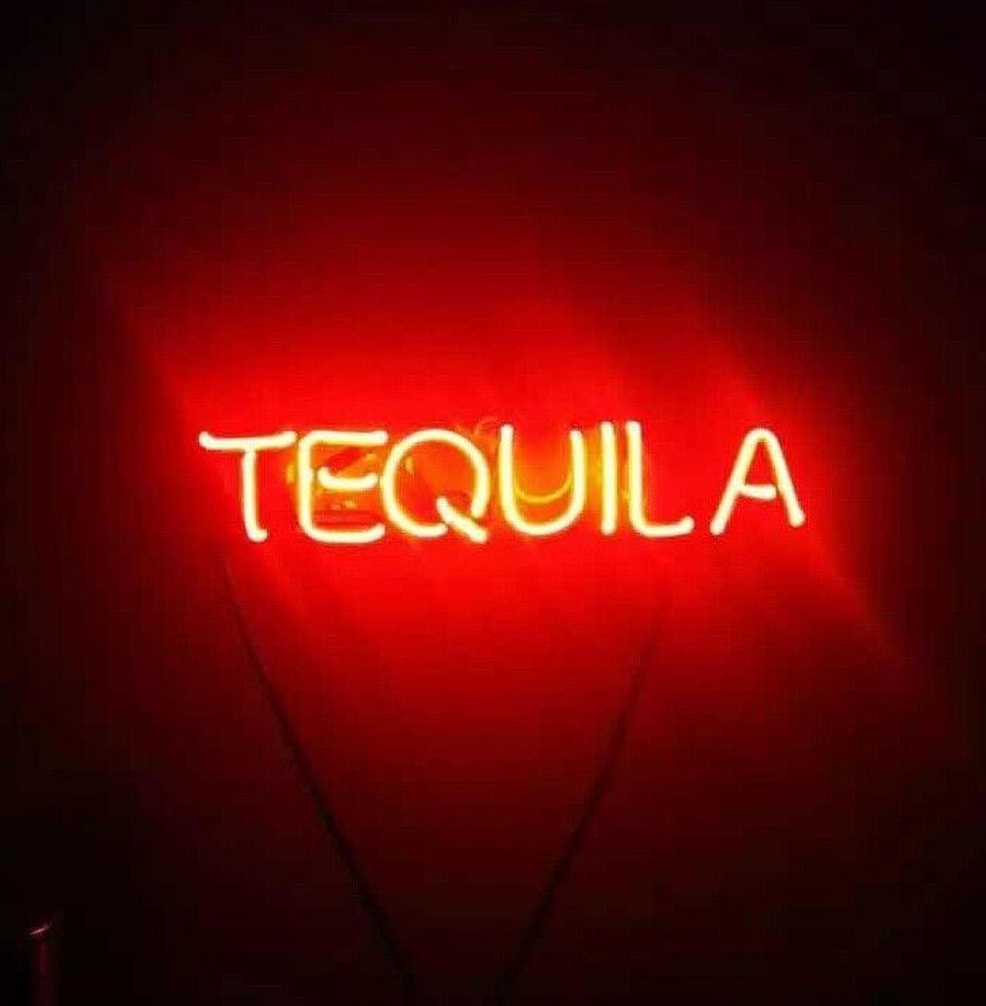 Queen Sense 14" Tequilas Neon Sign Acrylic Man Cave Artwork Handmade ...