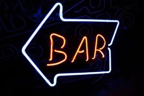 Queen Sense 14"x10" Custom Bar Arrow Neon Sign Man Cave Beer Pub Bar ...
