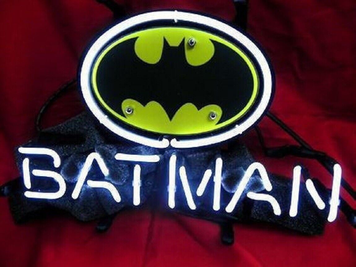Queen Sense 14"x10" Custom Batmans Comics Hero Neon Sign With Dimmer ...