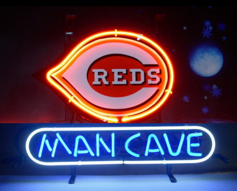 Queen Sense 14"x10" For Cincinnatis Sports Team Reds Neon Sign Man Cave ...