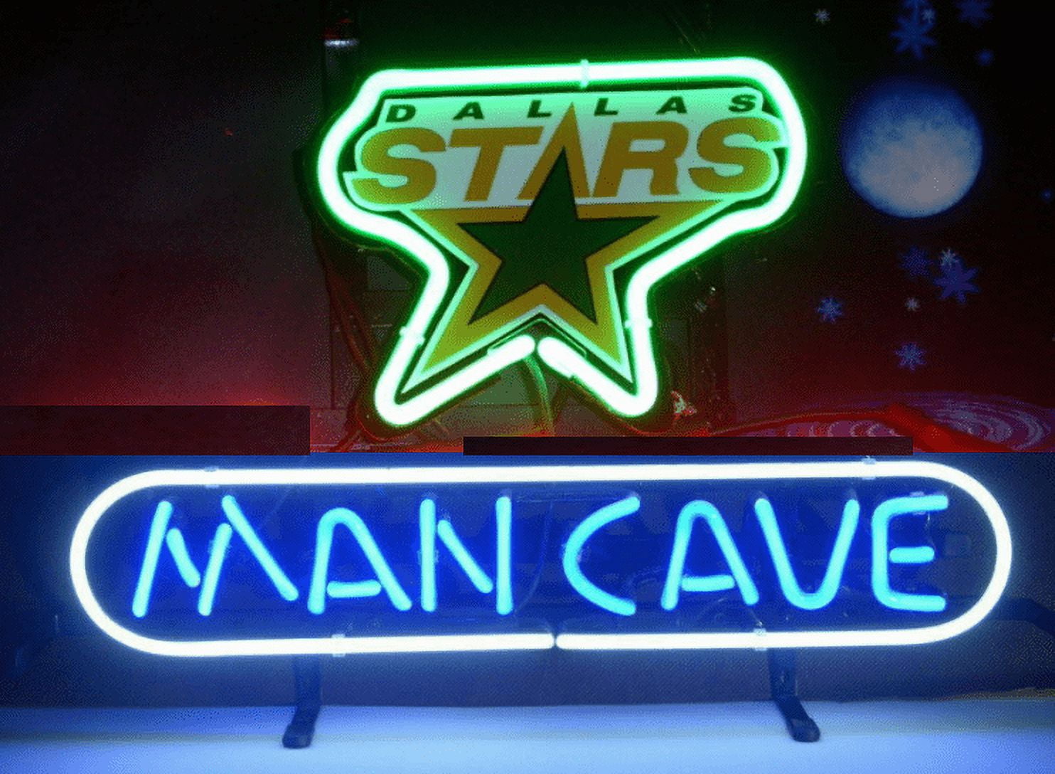Queen Sense 14"x10" For Dallas's Sports Team Stars Neon Sign Man Cave ...