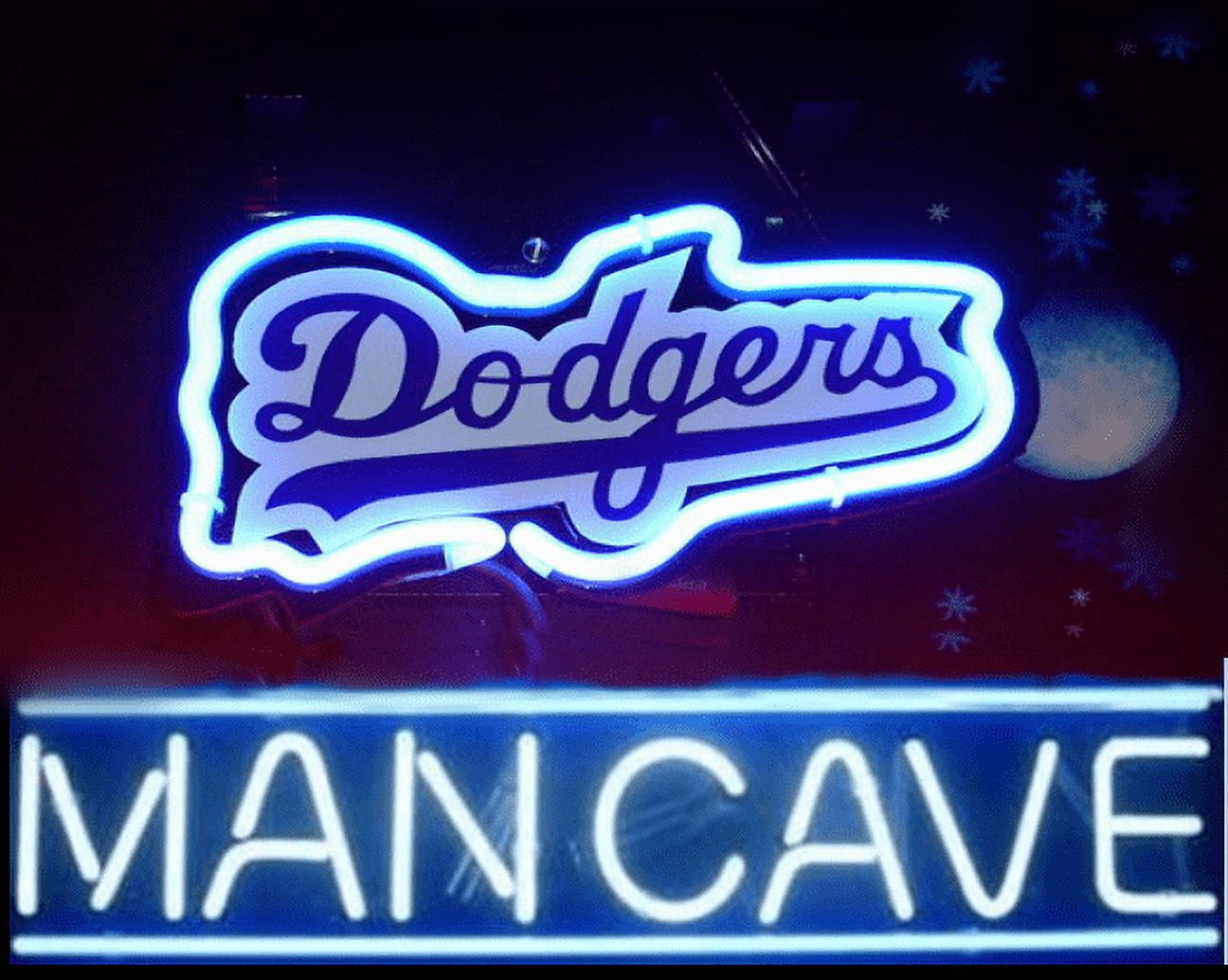 Queen Sense 14"x10" For Los Angeles's Sports Team Dodgers Neon Sign Man ...