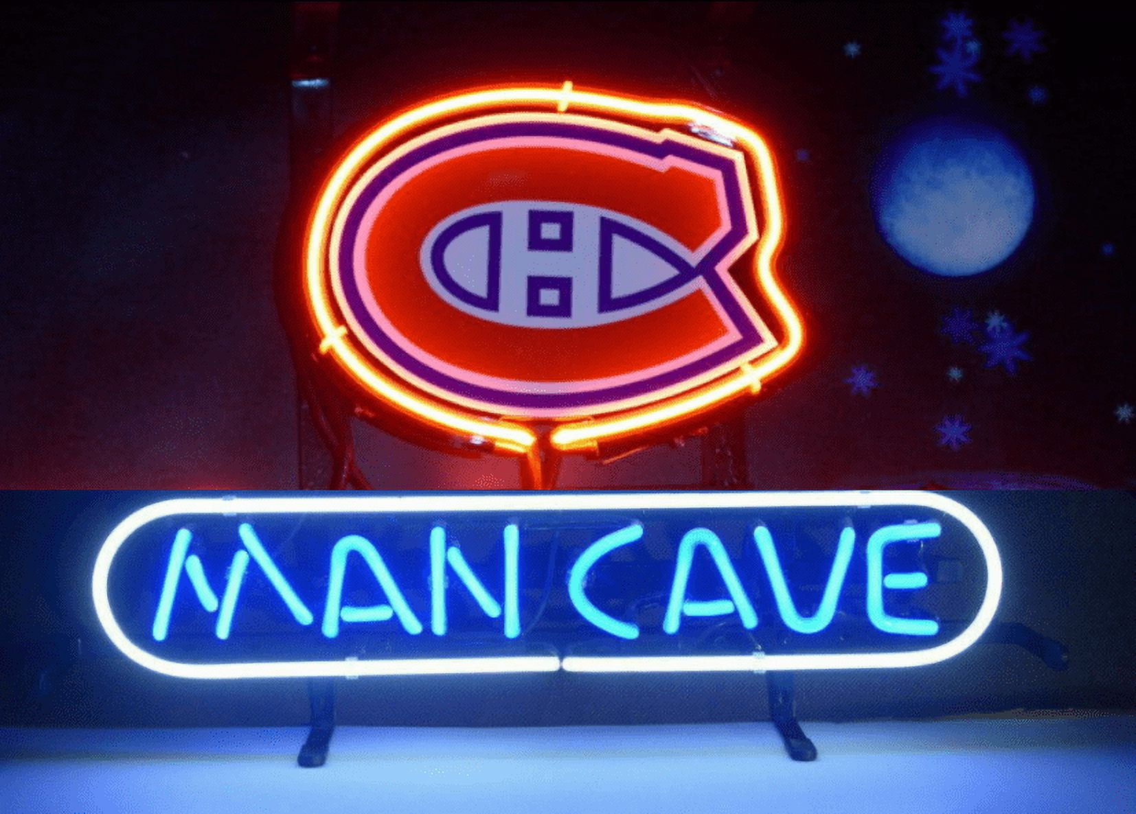 Queen Sense 14"x10" For Montreals Sports Team Canadiens Neon Sign Man ...