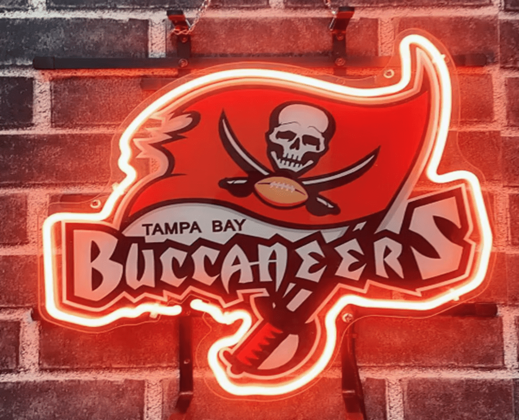 Queen Sense 14"x10" For Tampa Bays Sports Team Buccaneers Neon Sign Man ...