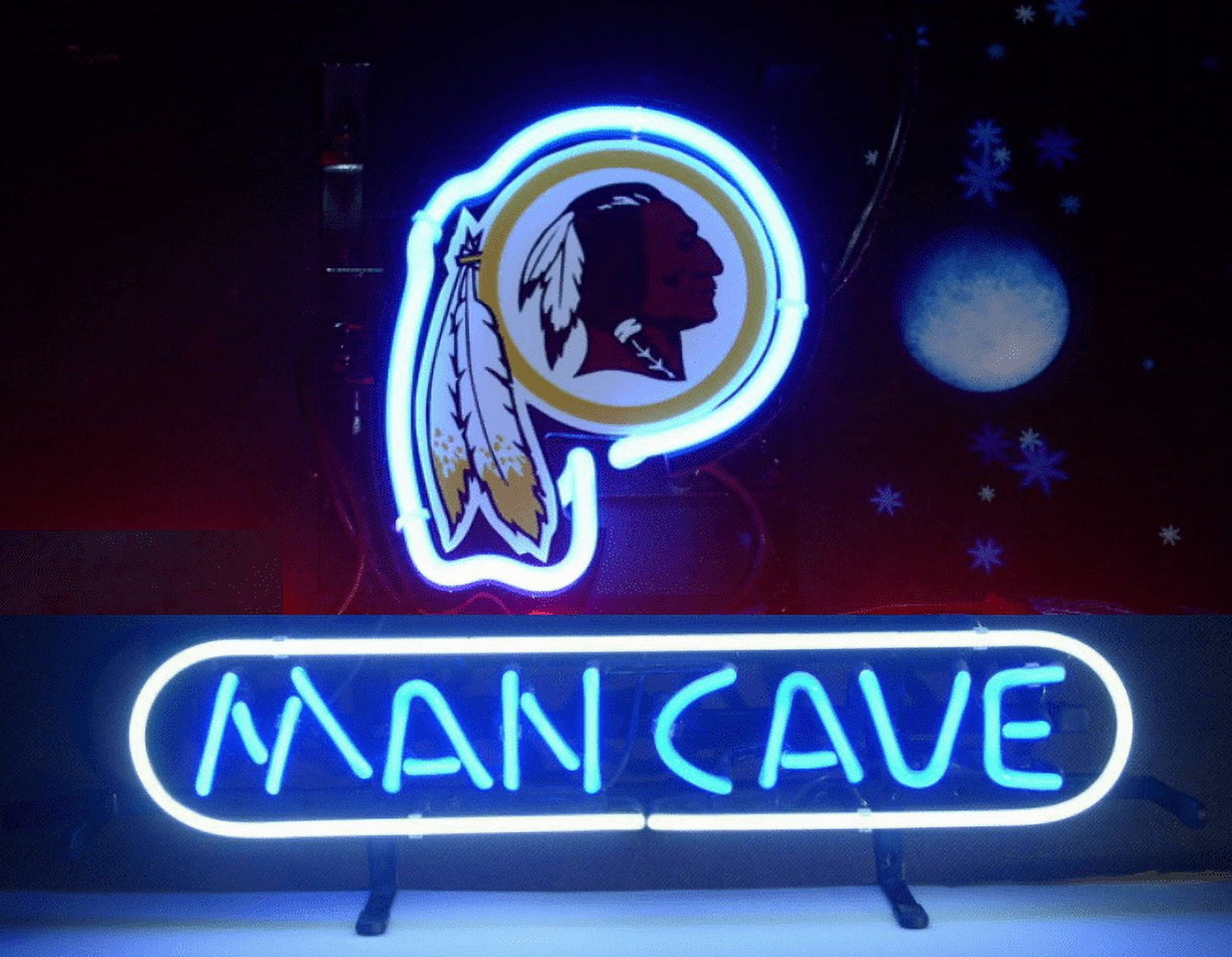 Queen Sense 14"x10" For Washington Sports League Neon Sign Man Cave ...