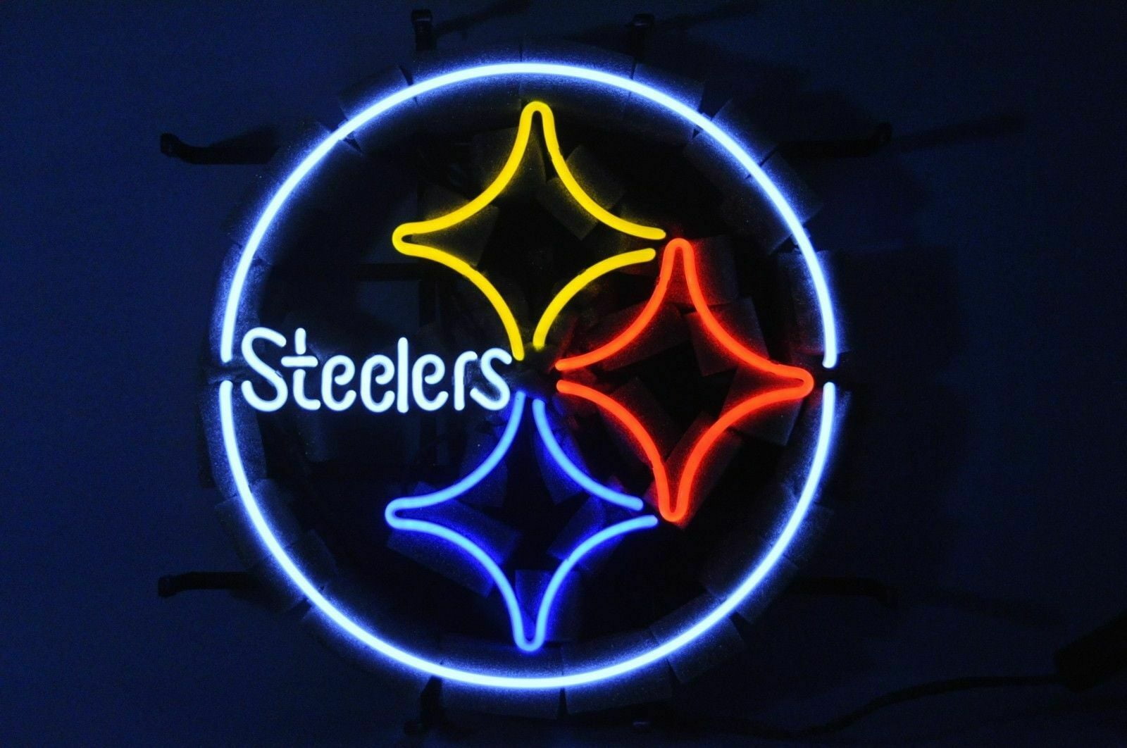 Queen Sense 16"x16" Pittsburgh Sports Team Steeler Neon Sign Man Cave ...
