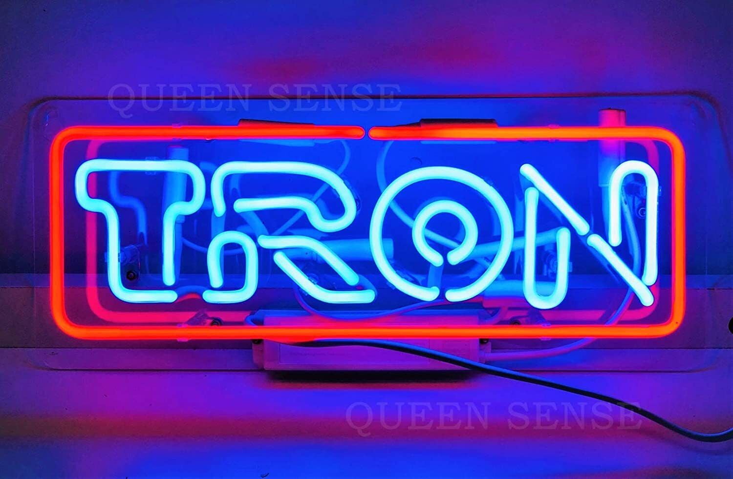 Queen Sense 17" Custom Tron Recognizer Game Neon Sign Acrylic Man Cave Beer Pub Bar Artwork ...