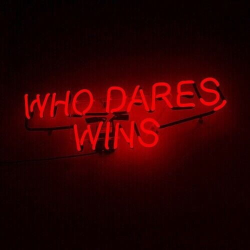 Queen Sense 17" Custom Who Dares Wins Neon Sign Acrylic With Dimmer Man ...