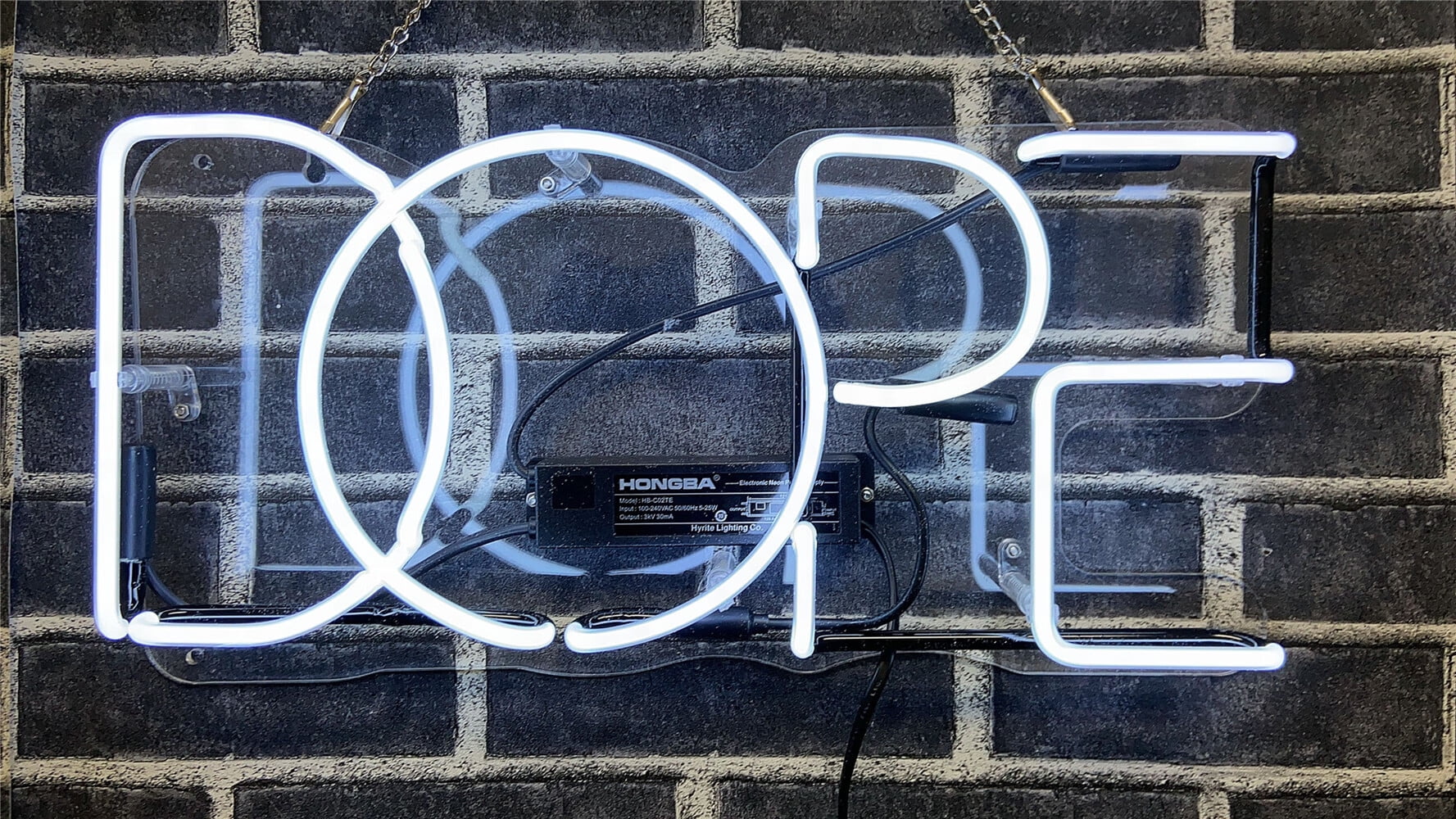 Queen Sense 17" Dope Neon Sign Acrylic Man Cave Handmade Neon Light ...