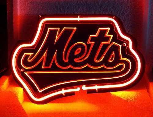 Queen Sense 17" For New Yorks Sports League Mets 3D Carved Neon Sign ...
