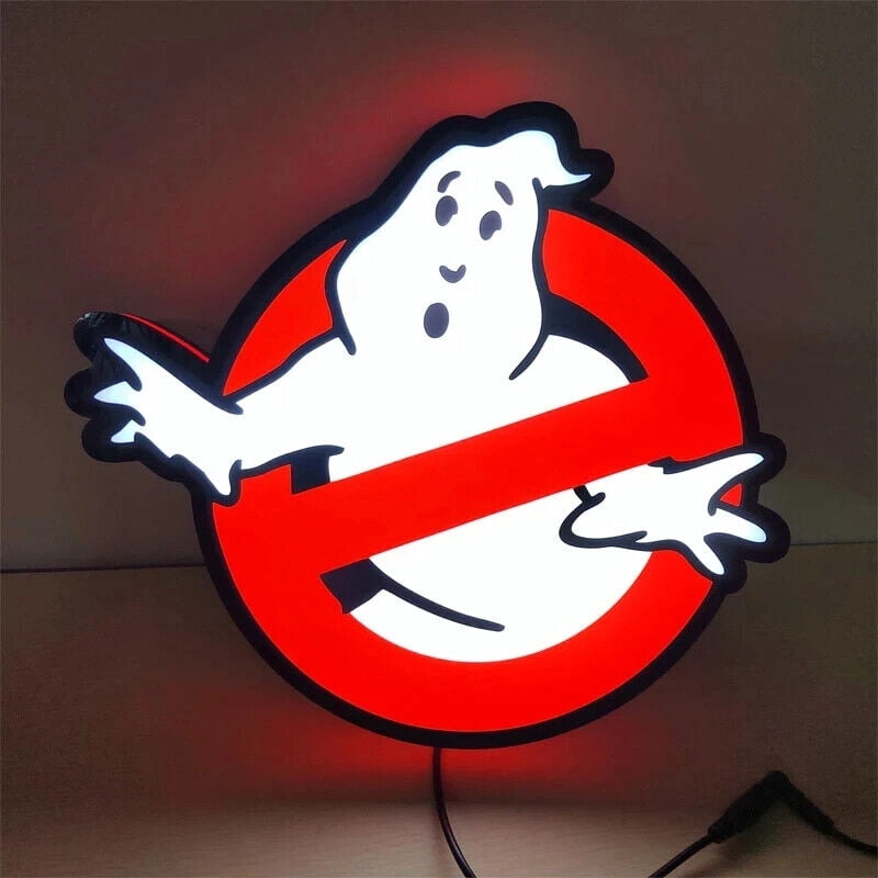 Queen Sense 17" Ghostbusters Ghost Busters 2D Led Sign Light Vivid ...