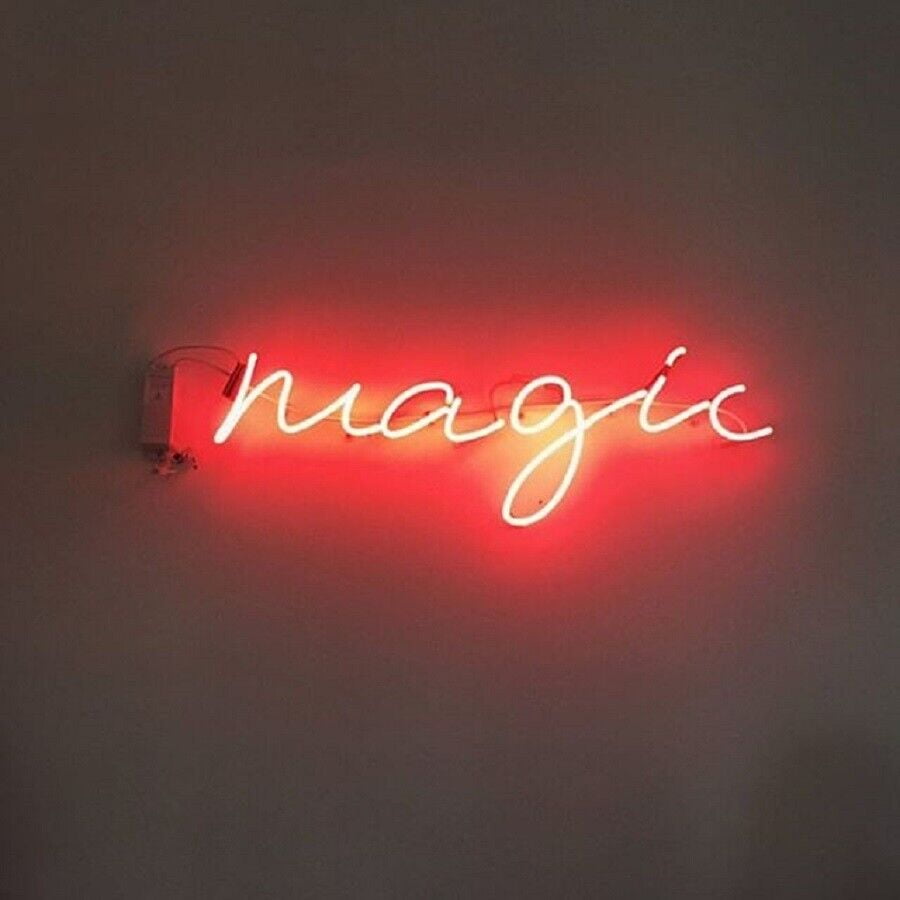Queen Sense 17" Magic Neon Sign Acrylic Man Cave Beer Pub Bar Wall ...
