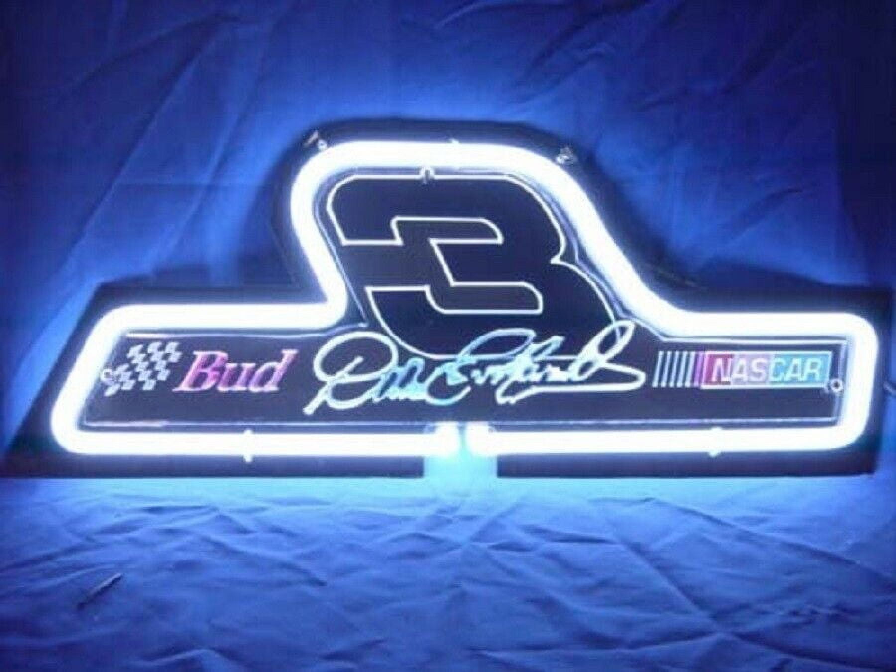 Queen Sense 17" Nascars #3 Dale Earnhardts 3D Carved Neon Sign Acrylic ...