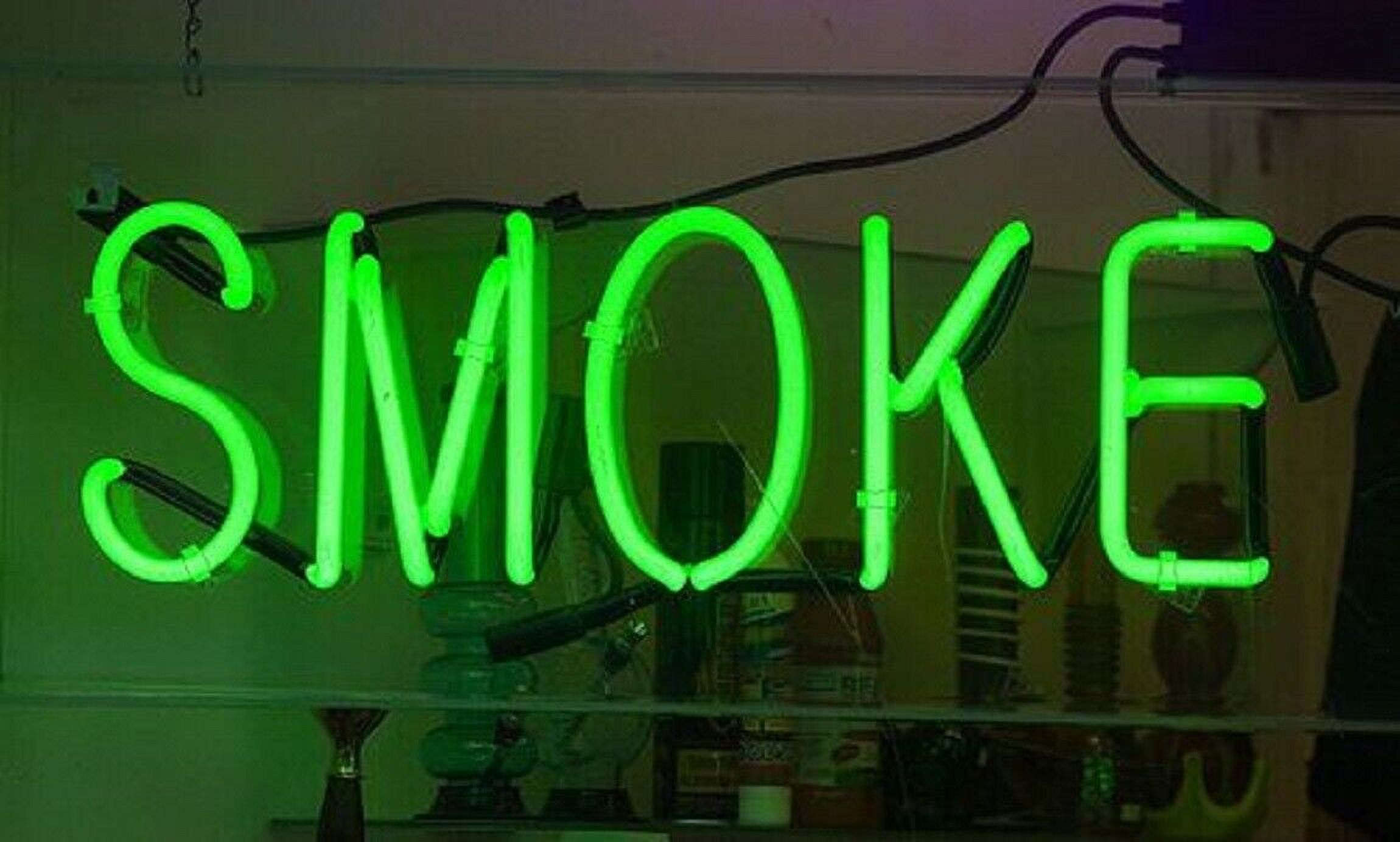 Queen Sense 17" Smoke Neon Sign Acrylic Man Cave Beer Pub Bar Wall ...