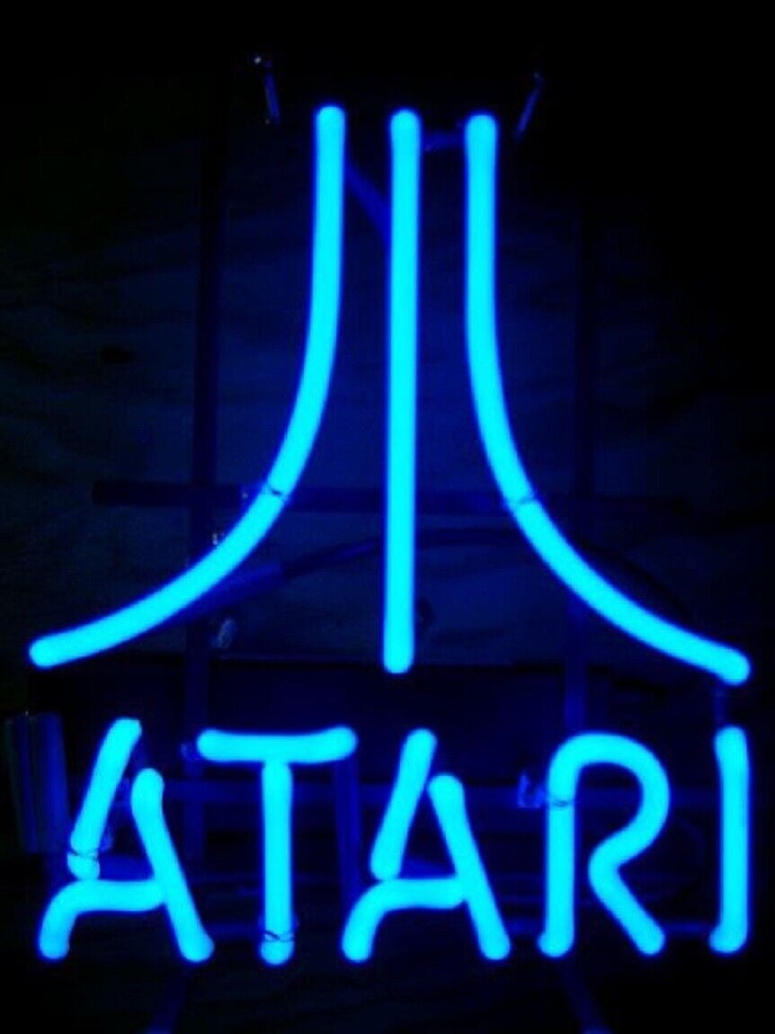 Queen Sense 17"x14" Arcade Video Game Atari Neon Sign Man Cave Beer Pub ...