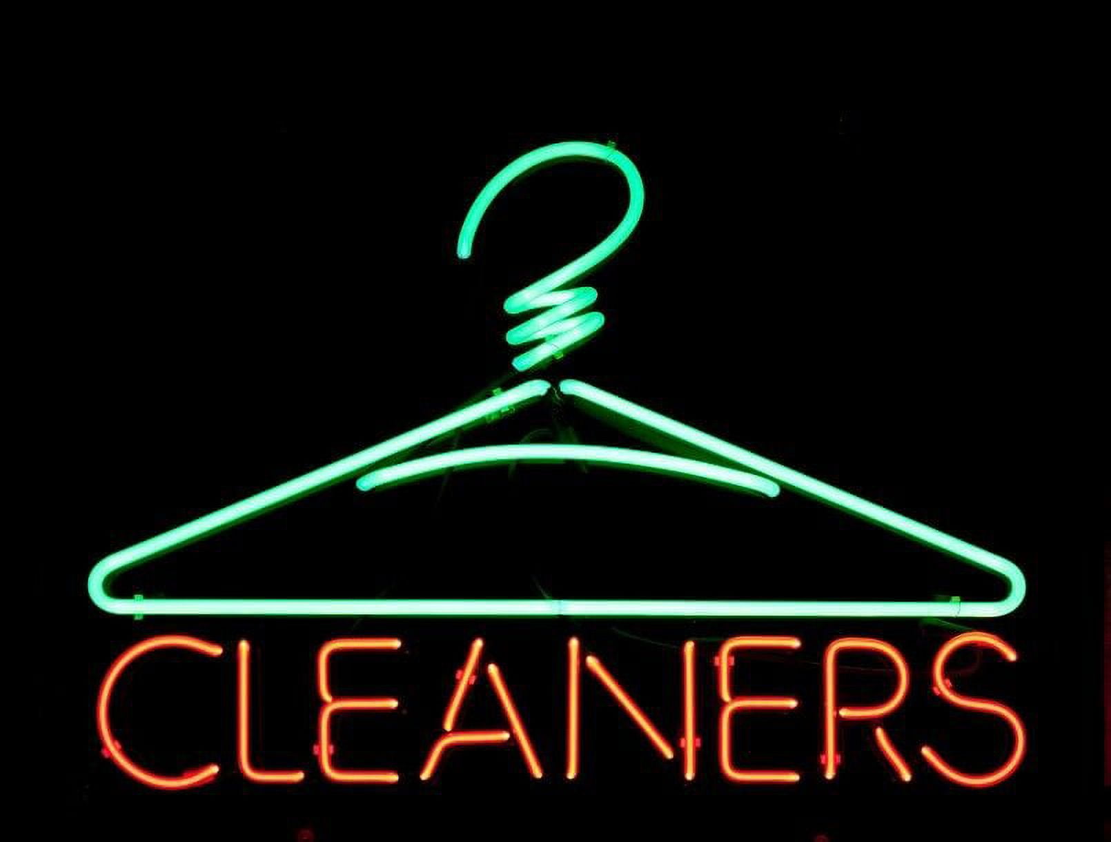 Queen Sense 17"x14" Clothes Cleaners Laundry Neon Sign Man Cave Pub Bar ...