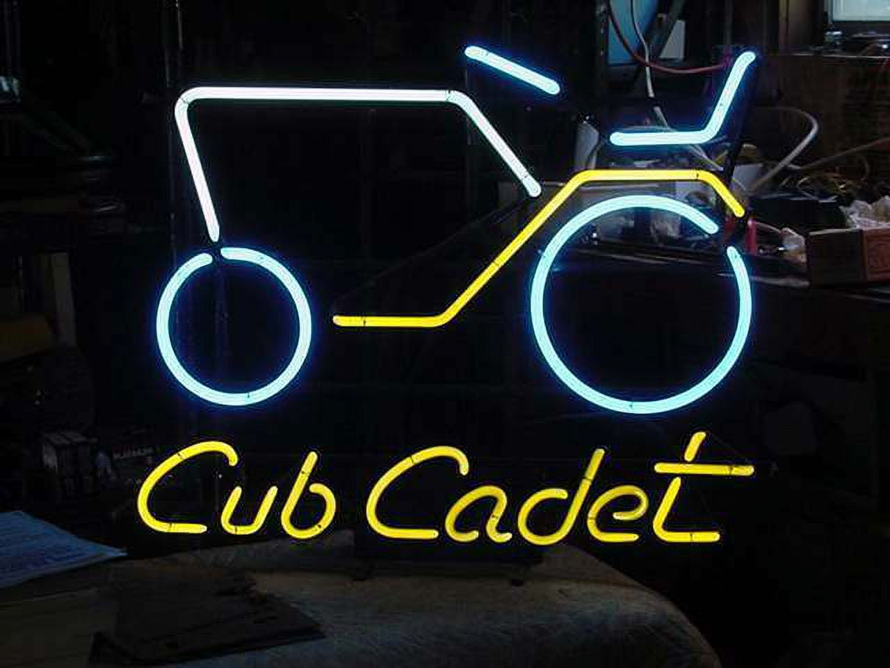 Queen Sense 17"x14" Cub Cadet Cart Neon Sign Man Cave Handmade Neon ...