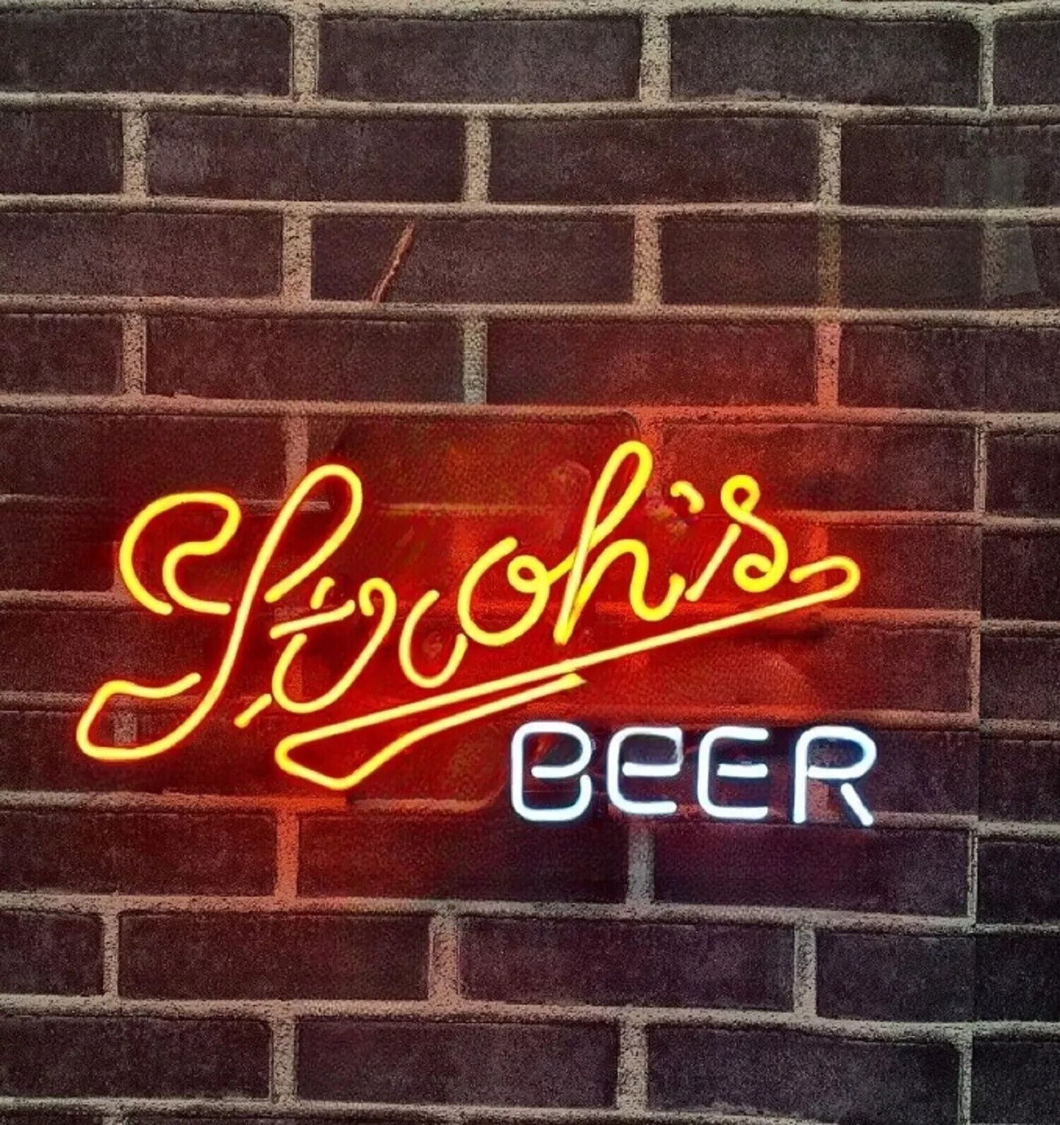 Queen Sense 17"x14" Custom Stroh's Beer LED Sign Light Wall Decor Party ...