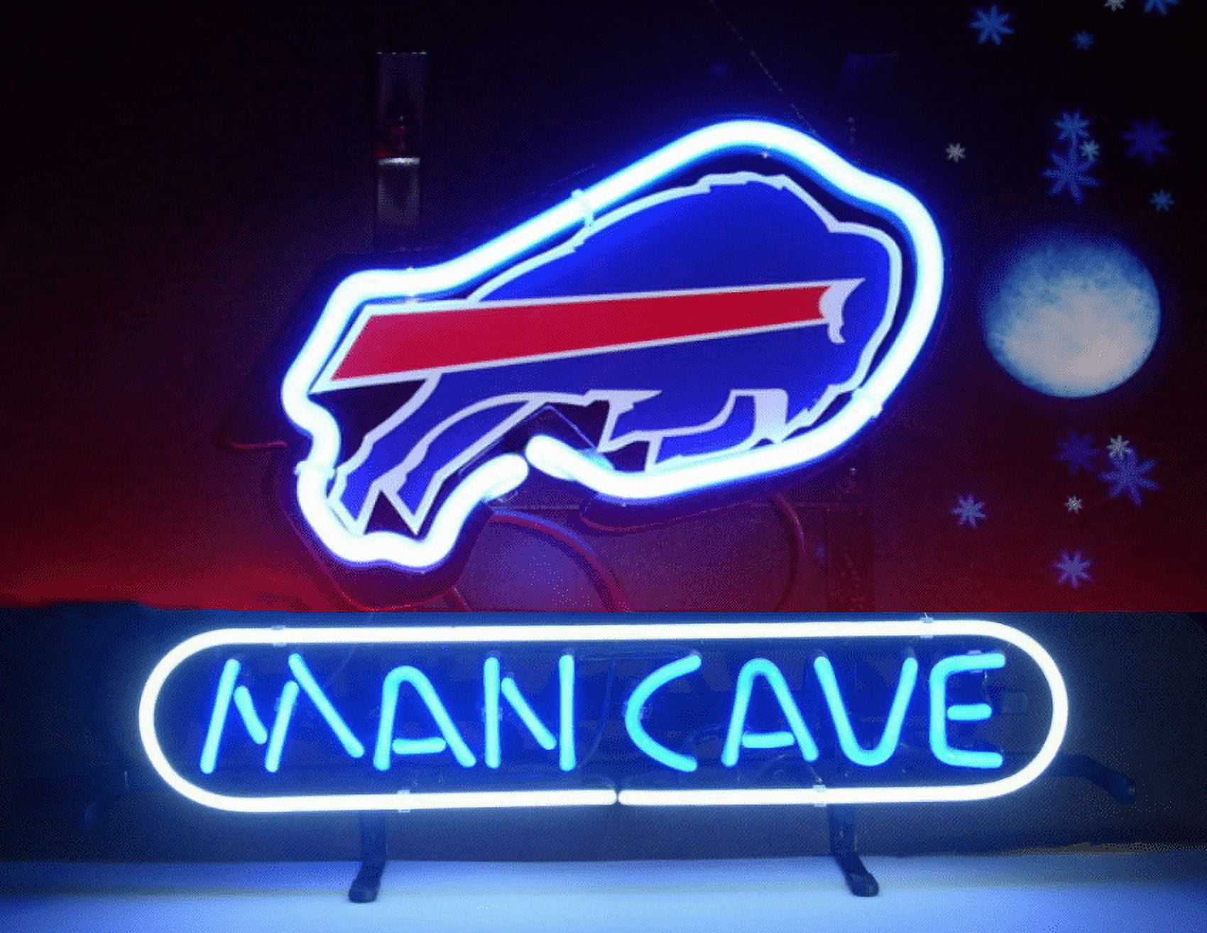Queen Sense 17"x14" For Buffalos Sports Team Bills Neon Sign Man Cave ...
