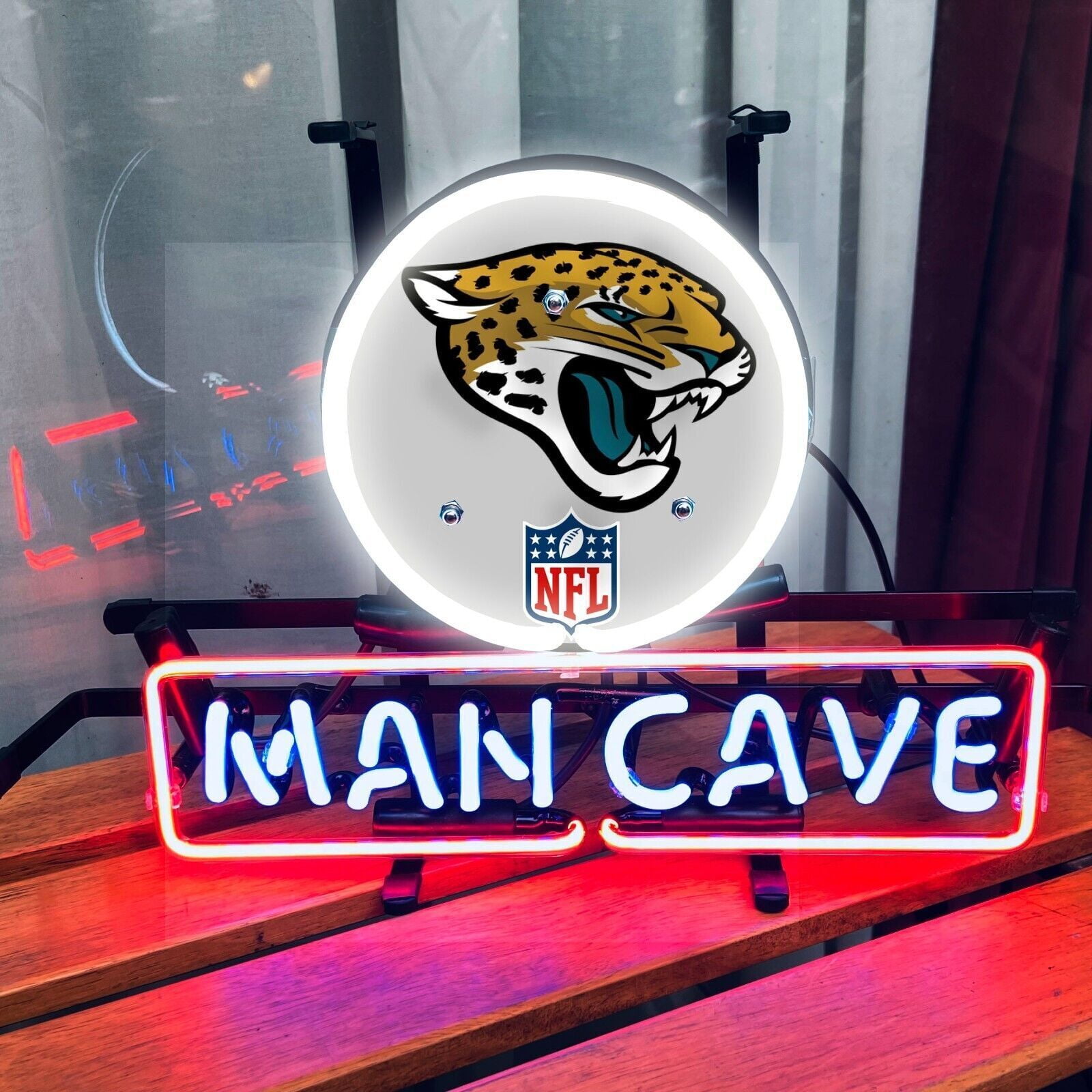 Queen Sense 17"x14" For Jacksonvilles Sports League Jaguars Neon Sign ...