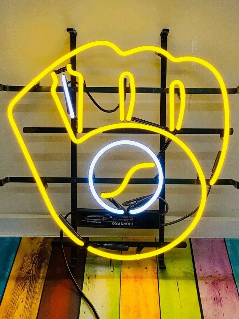 Queen Sense 17"x14" For Milwaukees Sports Team Brewers Neon Sign Man ...