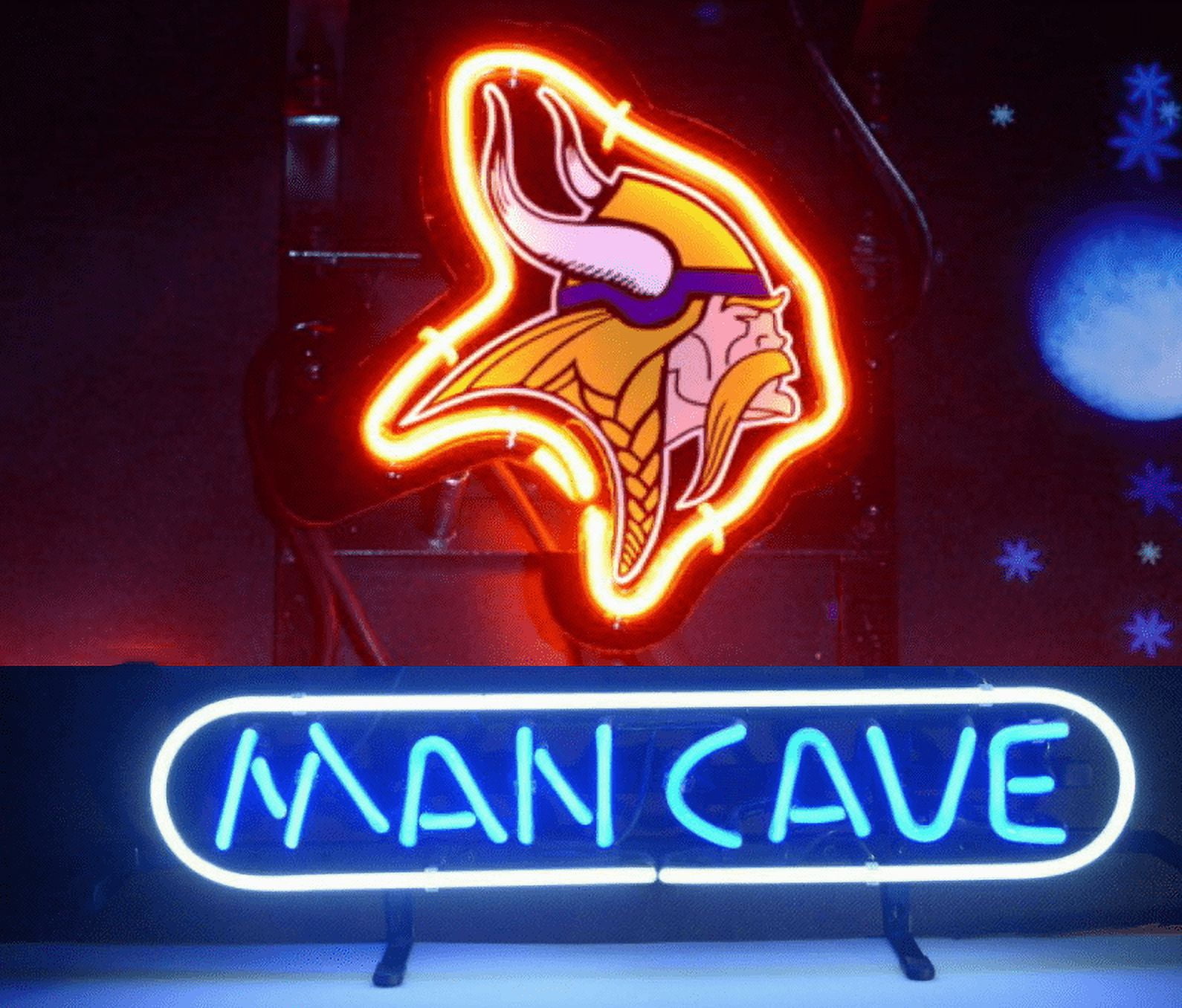 Queen Sense 17"x14" For Minnesotas Sports Team Vikings Neon Sign Man ...