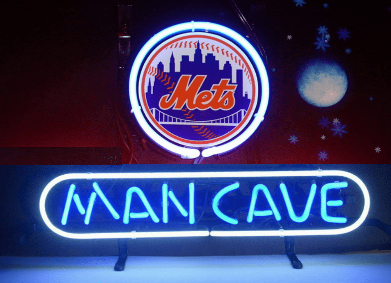 Queen Sense 17"x14" For New Yorks Sports League Mets Neon Sign Man Cave ...
