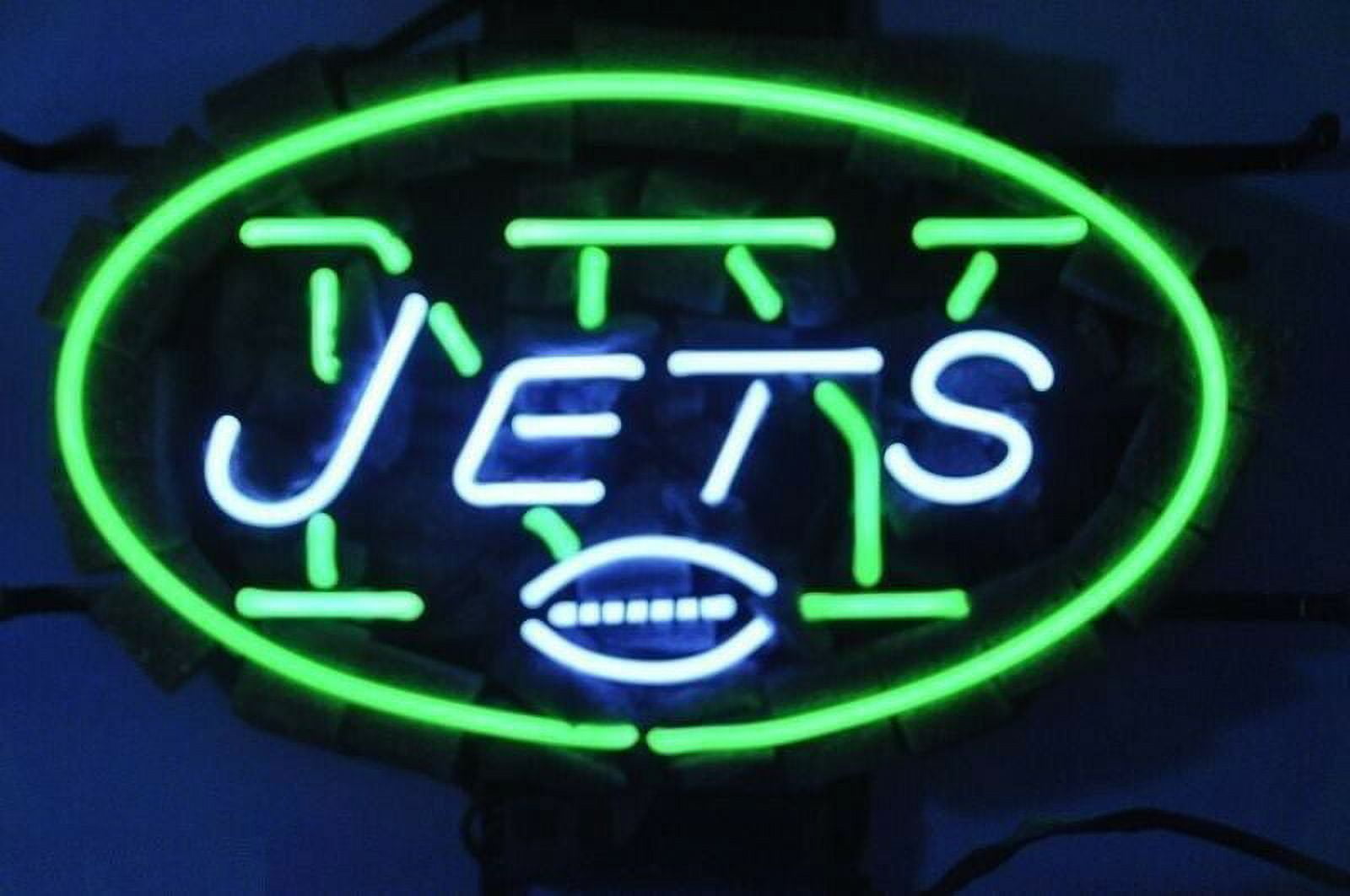 Queen Sense 17"x14" For New Yorks Sports Team Jets Neon Sign Man Cave ...