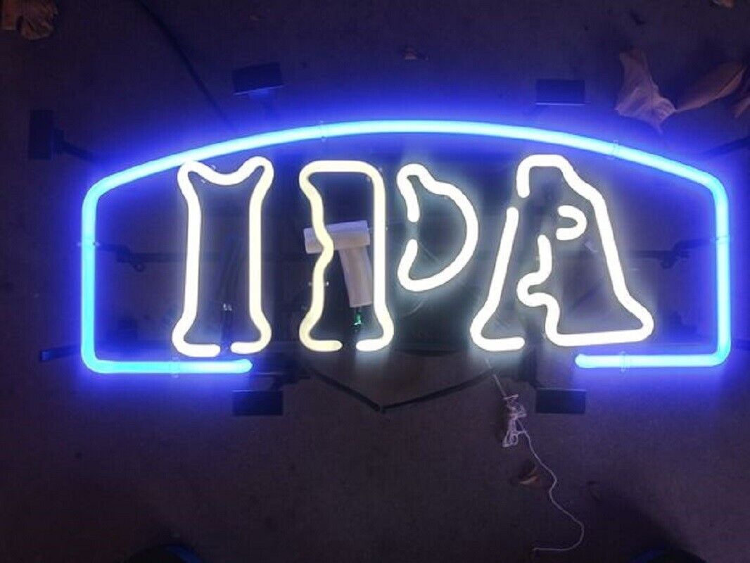 Queen Sense 17"x14" IPA Neon Sign Man Cave Pub Bar Wall Decor Artwork ...