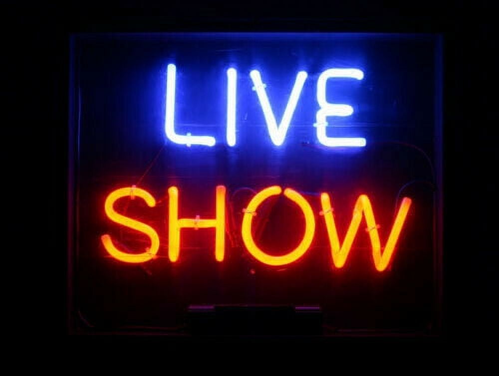 Queen Sense 17"x14" Live Show Neon Sign Man Cave Handmade Neon Light ...