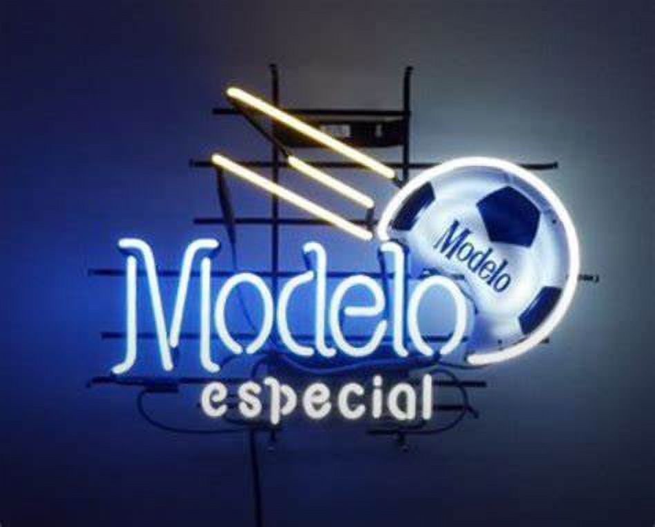 Queen Sense 17"x14" Modelos Especial Soccer Ball Neon Sign Man Cave ...
