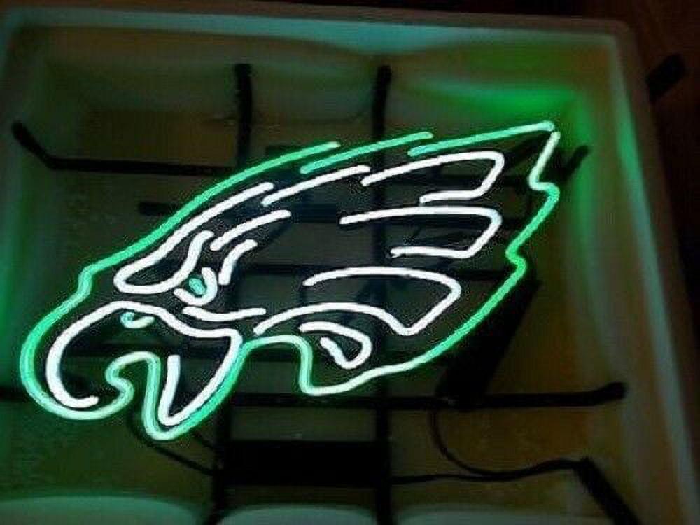 Queen Sense 17"x14" Philadelphia Sports Team Eagle Neon Sign Man Cave ...