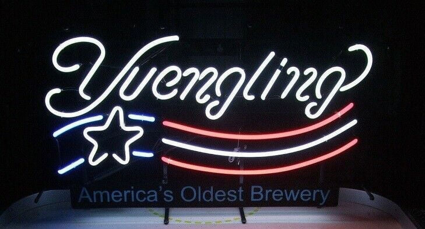 Queen Sense Neon Handmade Light Sign 17"x14", Yuengling Lager American ...