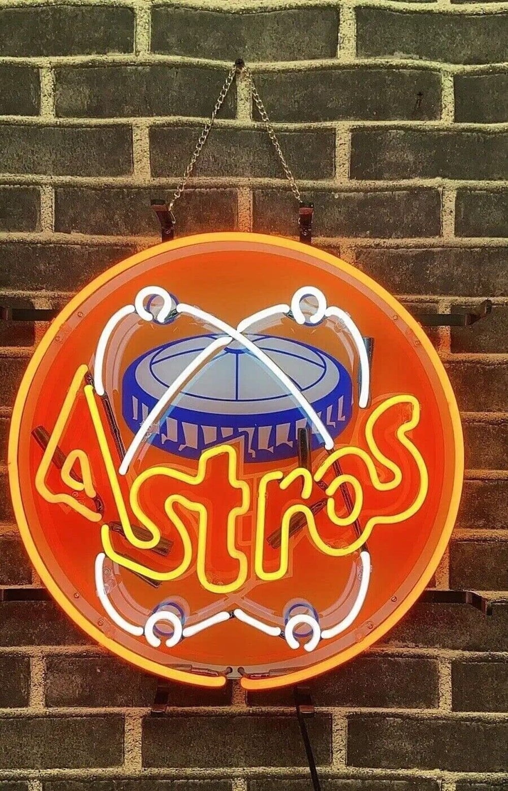 Queen Sense 17"x17" For Houstons Sports Team Astros Neon Sign HD Vivid ...