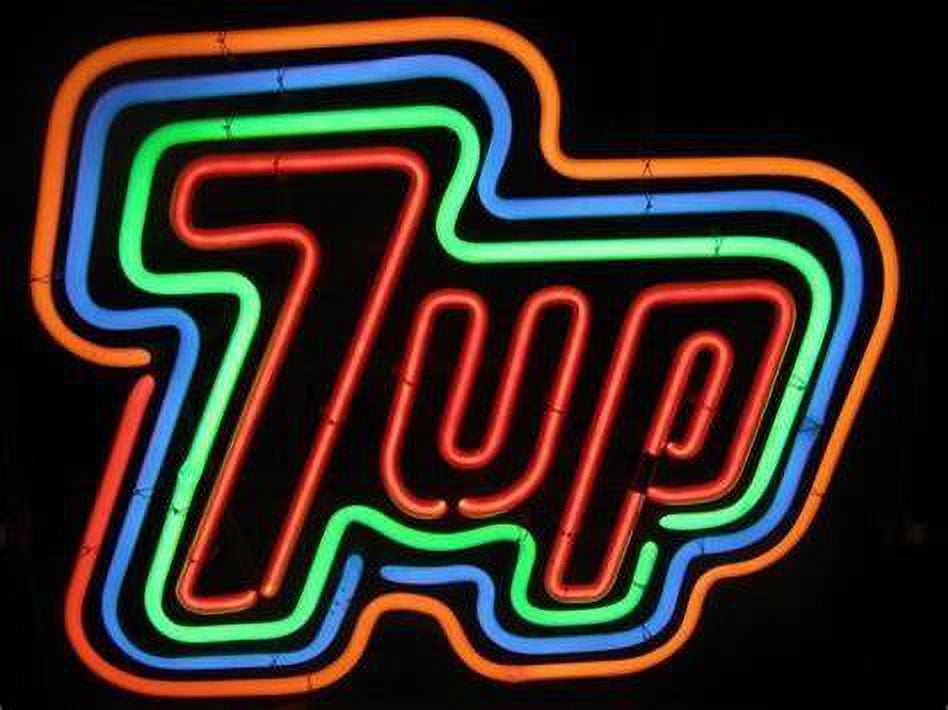 Queen Sense 20"x16" 7Ups Drink Neon Sign Man Cave Pub Bar Artwork ...