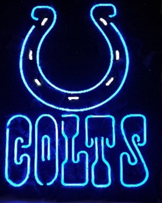 Queen Sense 20"x16" Custom For Indianapolis's Sports League Colts Neon ...