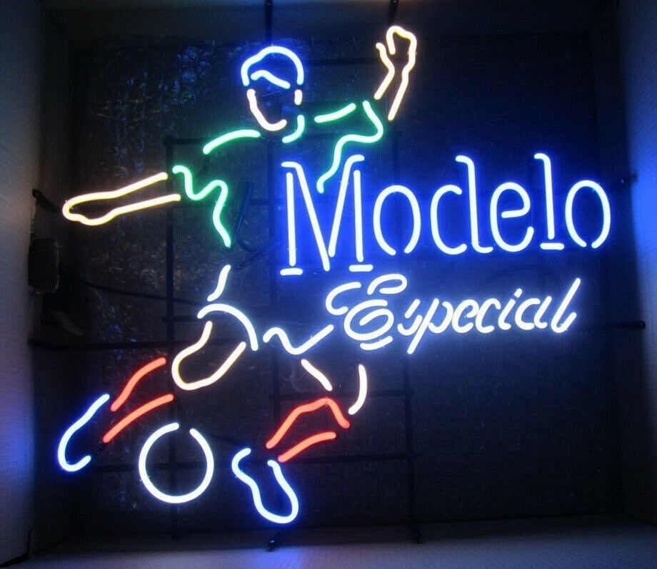 Queen Sense 20"x16" Custom Modelos Especial Cervezas Soccer Player Neon ...