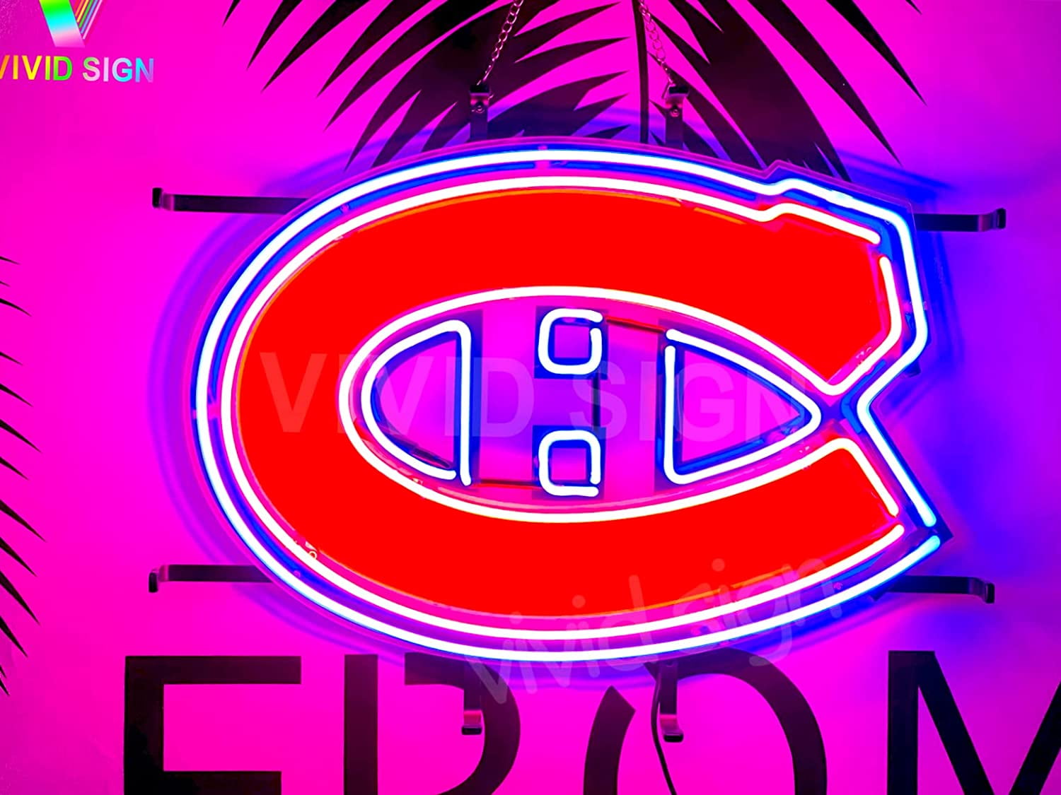 Queen Sense 20"x16" For Montreals Sports League Canadiens Neon Sign HD ...