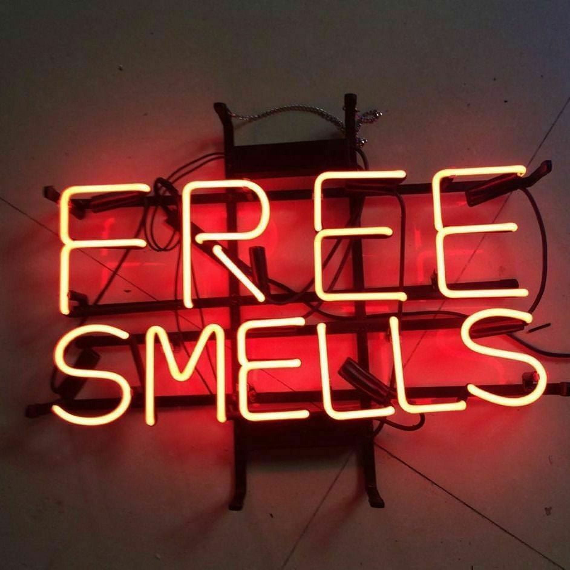 Queen Sense 20"x16" Free Smells Neon Sign Man Cave Handmade Neon Light ...