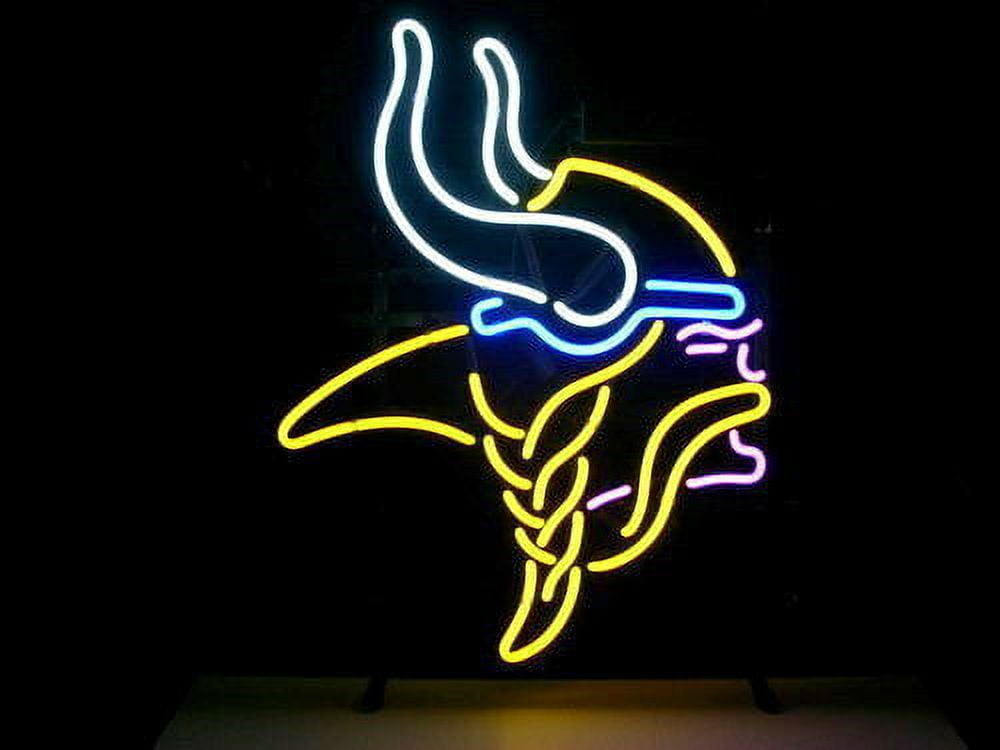 Queen Sense 20"x16" Minnesota Sports Team Viking Neon Sign Man Cave ...