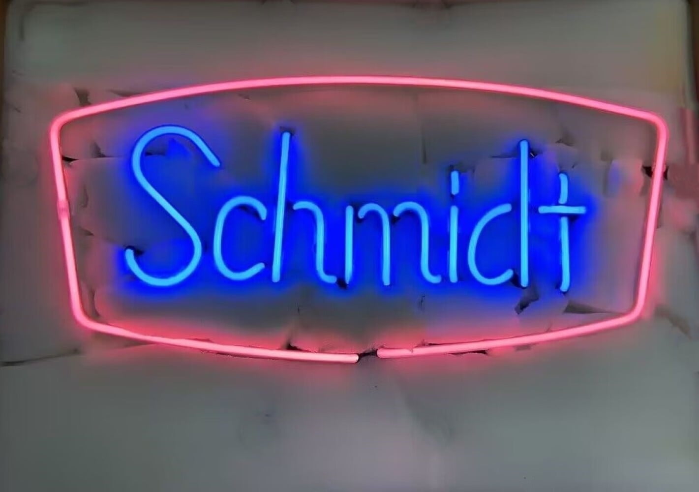 Queen Sense 20"x16" Schmidts Sign Neon Sign Man Cave Pub Bar Artwork ...