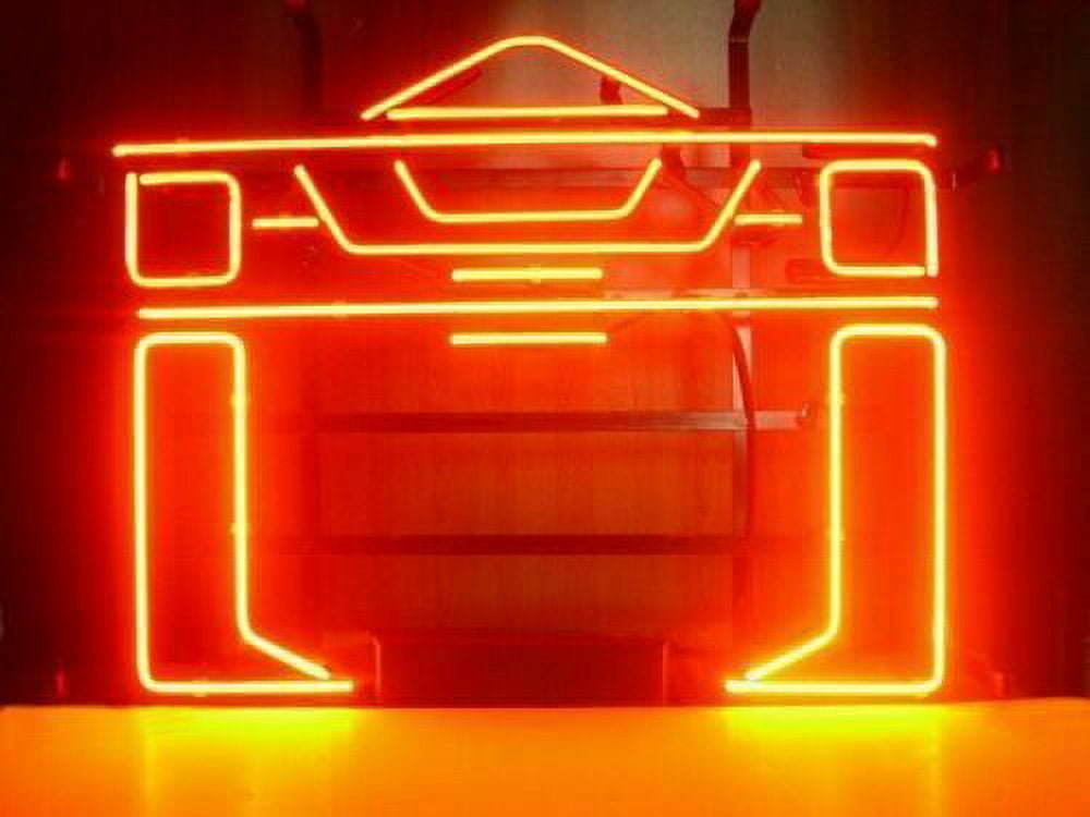 Queen Sense 20"x16" Tron Temple Game Room Neon Sign Man Cave Handmade ...