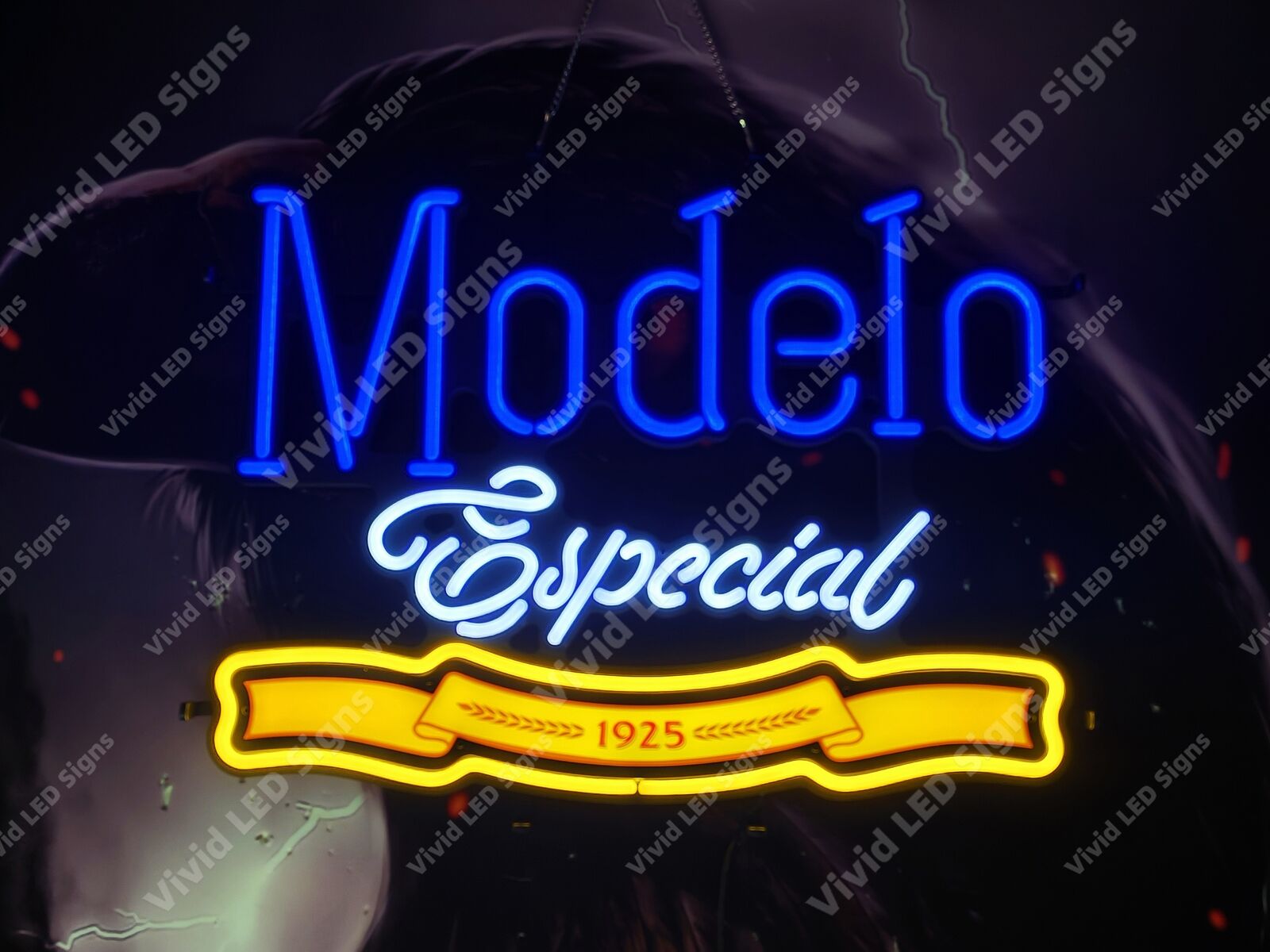 Queen Sense 24"x18" Modelos Especial Cerveza 1925 LED Sign Light Neon ...