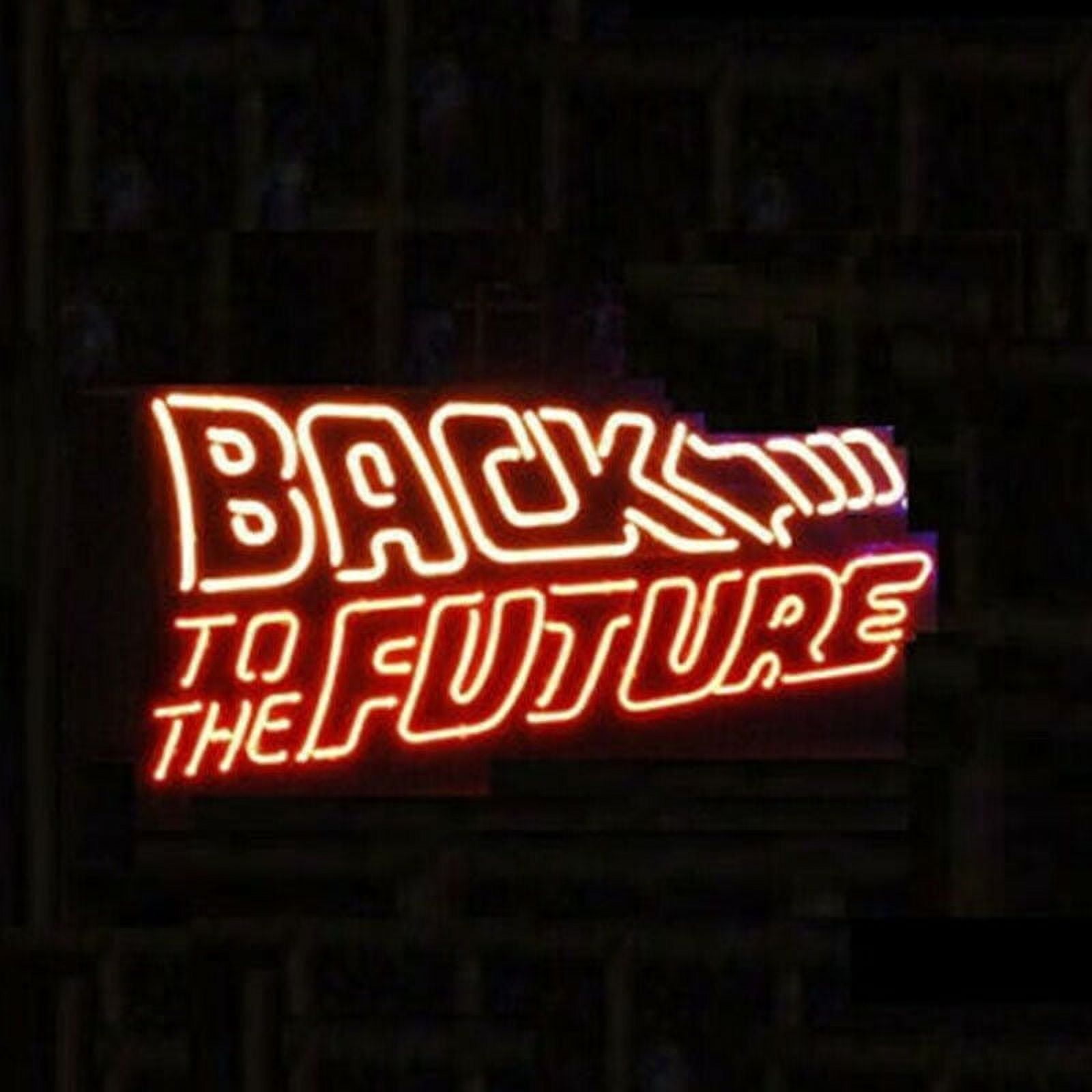 Queen Sense 24"x20" Back To The Future Neon Sign Man Cave Handmade Neon ...
