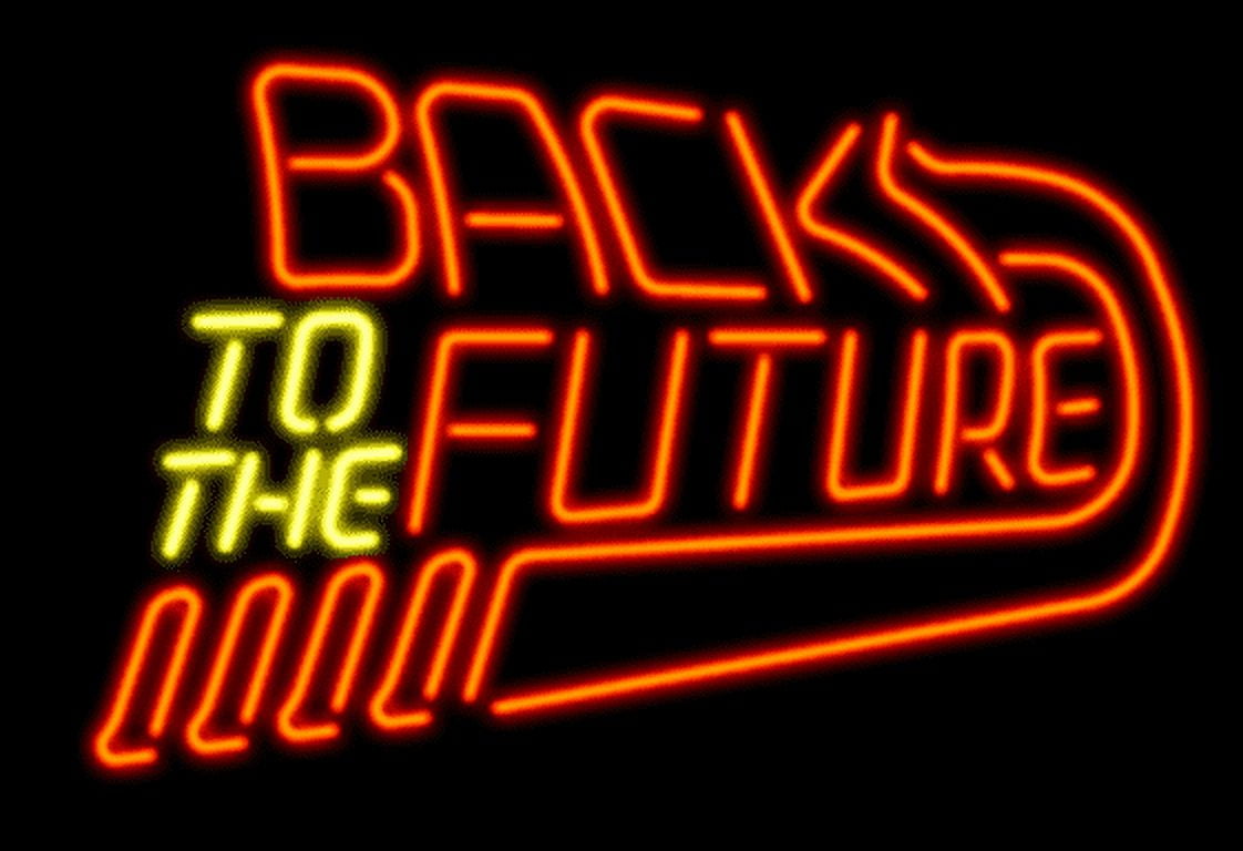 Queen Sense 24"x20" Back To The Future Neon Sign Man Cave Pub Bar Wall ...
