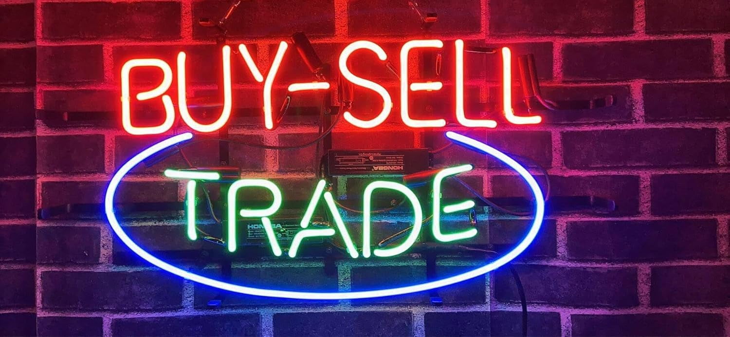 Queen Sense 24"x20" Custom Buy Sell Trade Neon Sign Man Cave Beer Pub ...