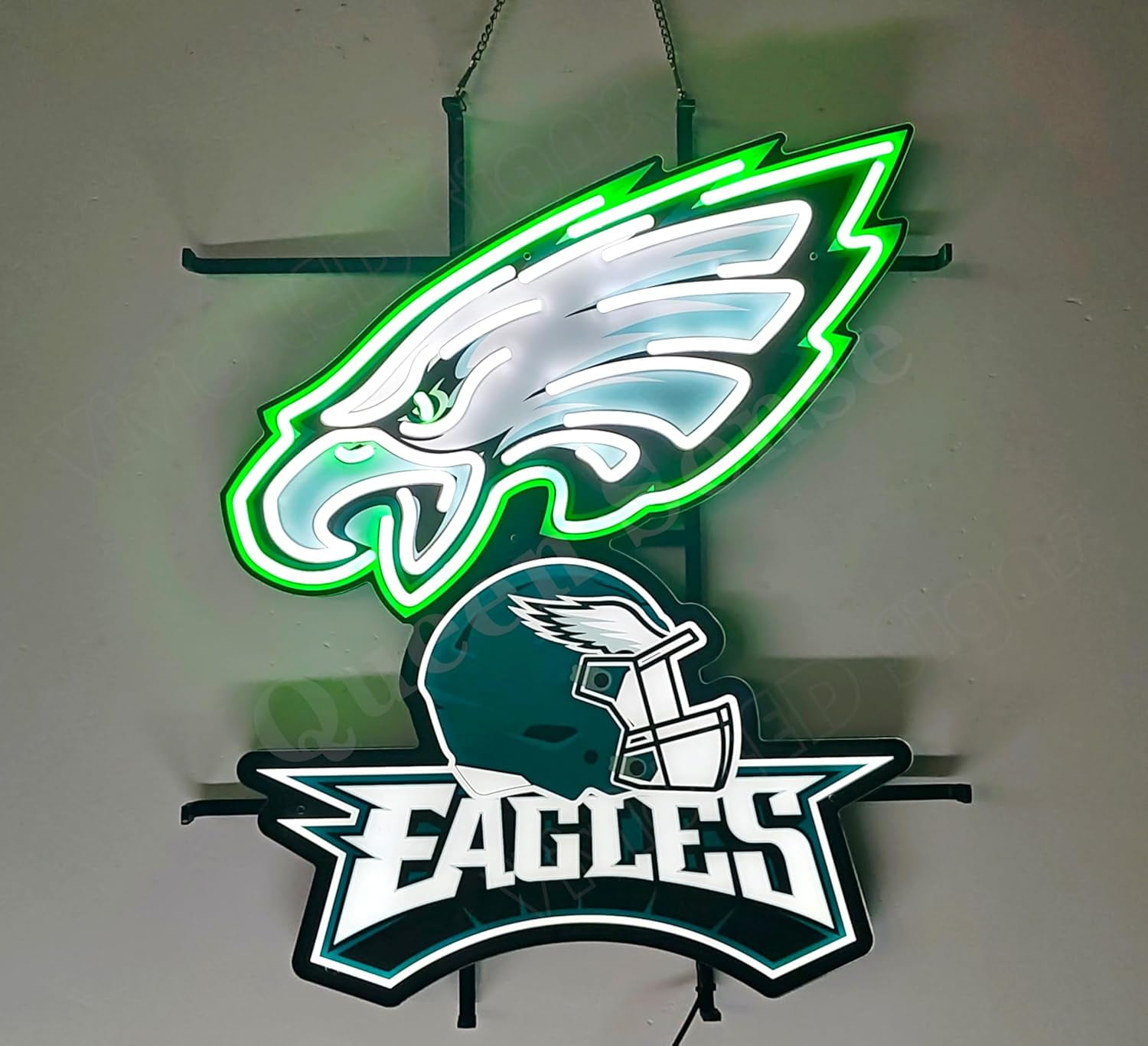 Queen Sense 24"x20" Custom For Philadelphias Sports League Eagle Helmet ...