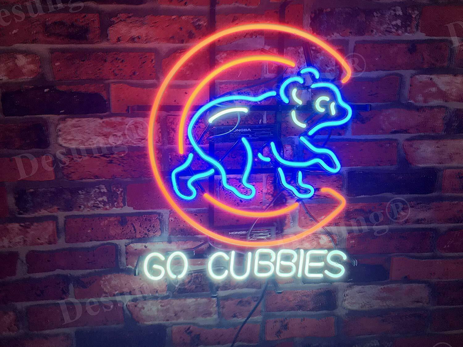 Queen Sense 24"x20" For Chicagos Sports Team Cubs Walking Bear Go ...