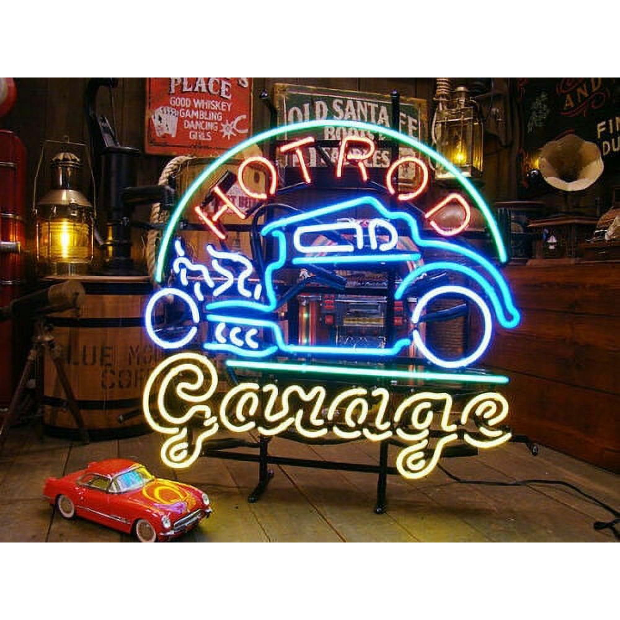 Cool Cars With Neon Lights And Girls